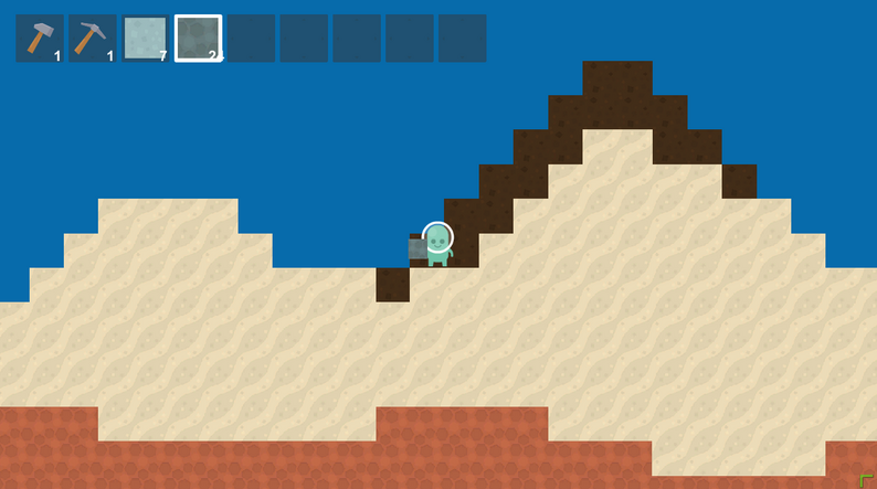 Terraria-Like prototype by Segarradev