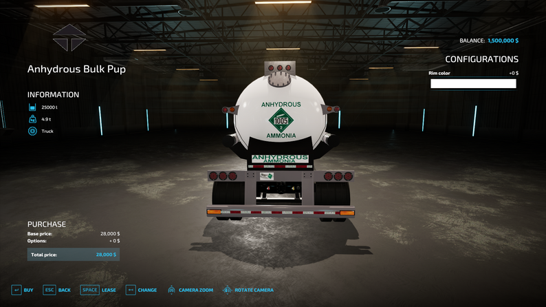 FS22 Anhydrous / Propane Transport Trailers by Central Ohio Modding