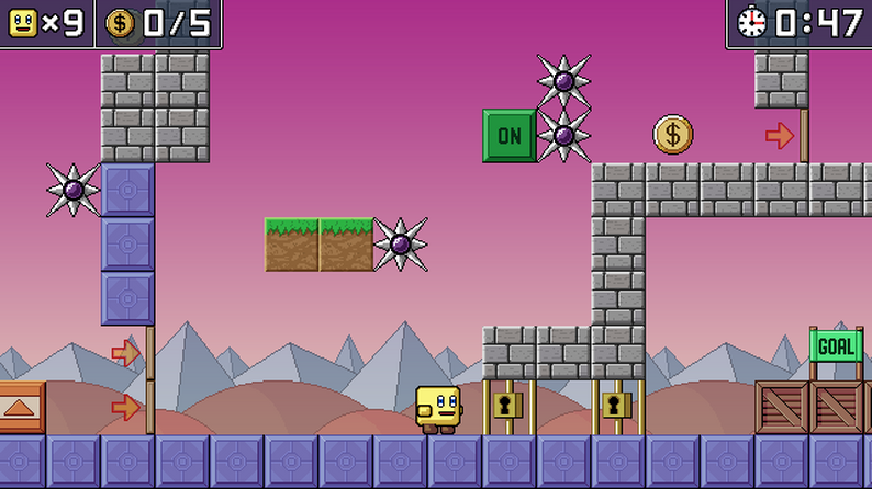 Basic Platformer by Vircon32