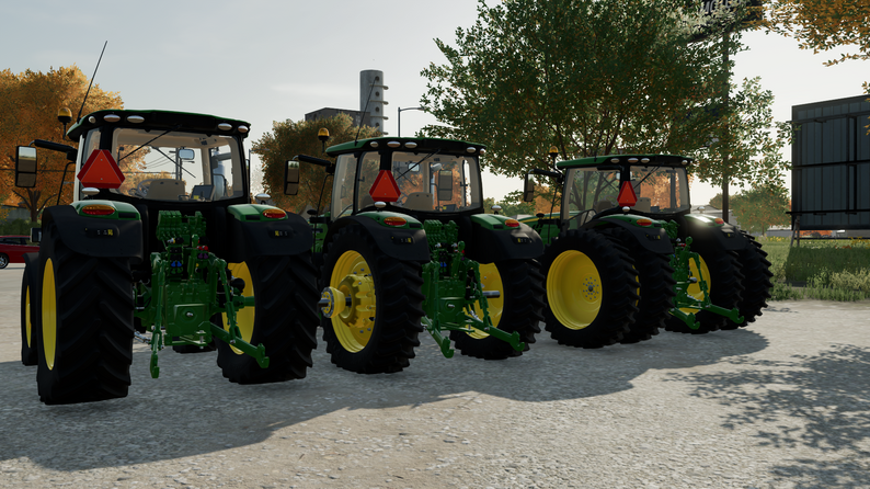 FS22 (outdated) - John Deere 6R Small Frame US/CA by Skywalker Farms