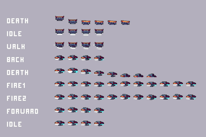 Free Drones Asset Pack by Free Game Assets (GUI, Sprite, Tilesets)