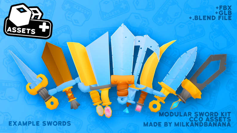 Modular Sword Kit by jamesdev