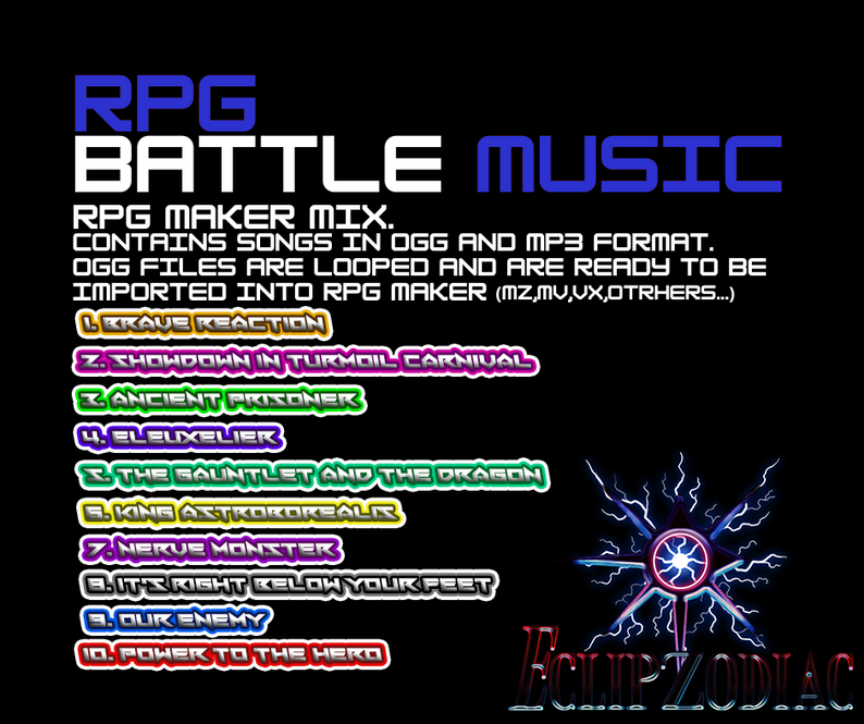 RPG Battle music - RPG Maker Mix V1.375 by Eclipzodiac