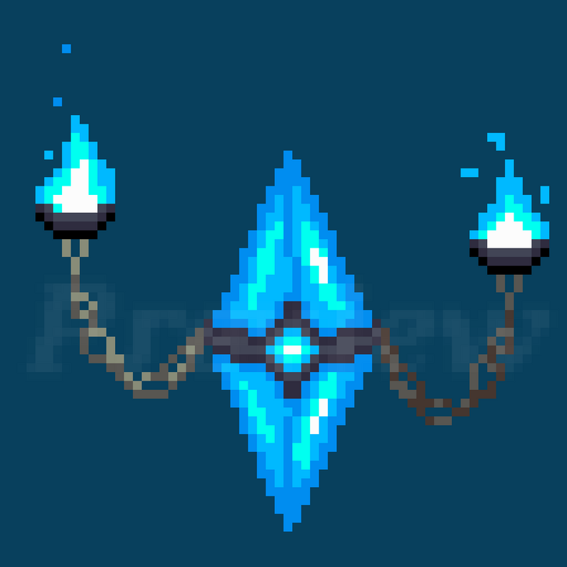 Floating Magic Crystal by CreativeKind