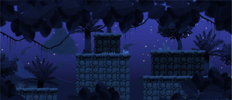 2D Jungle Side-Scroller Platformer Pack by Super Brutal Assets