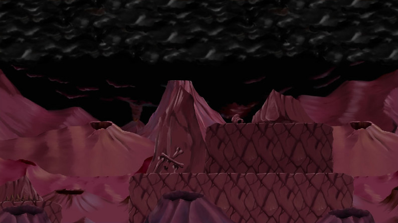 2D Volcano Side-Scroller Platformer Pack by Super Brutal Assets