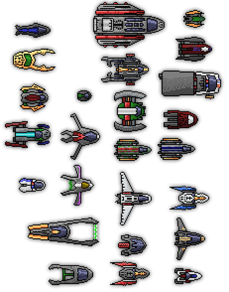 FREE spaceship assets by TimberwolfGames