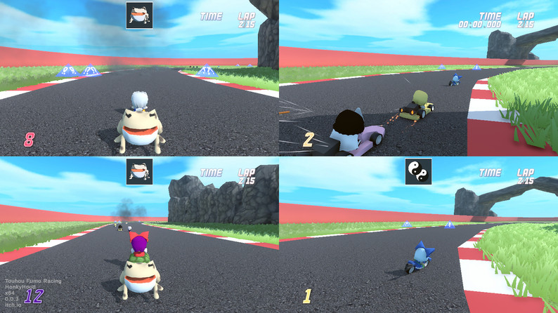 Touhou Fumo Racing by HonkyHood