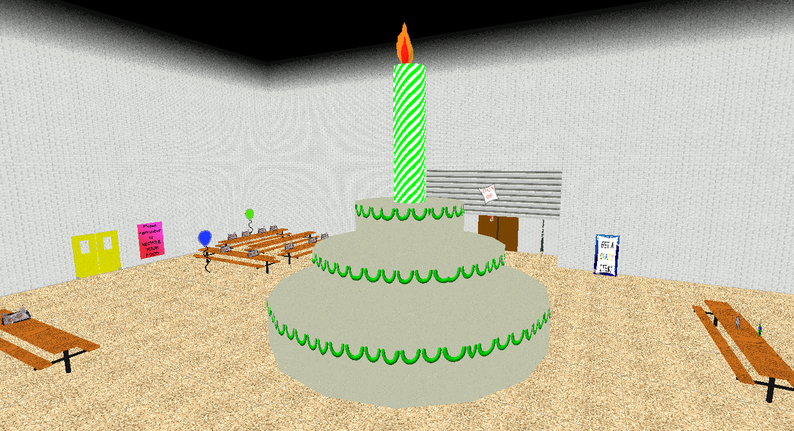 Baldi's Basics 4 Year Birthday Bash (Fan Made) by GrandGames