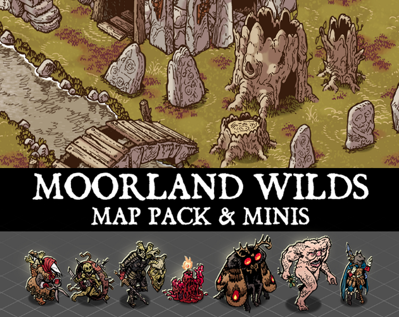 Moorland Wilds Pack by Map Crow