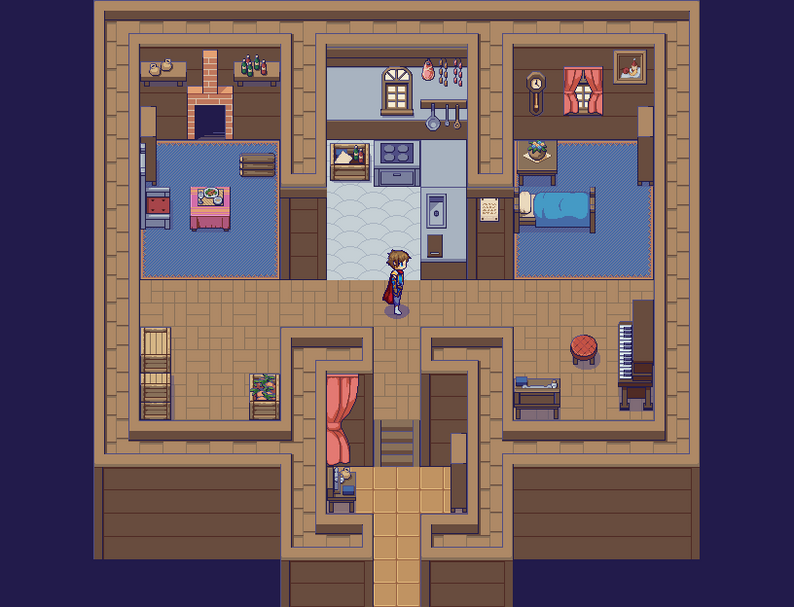 PIXEL FANTASY TILES - HOMESTEAD by Caz