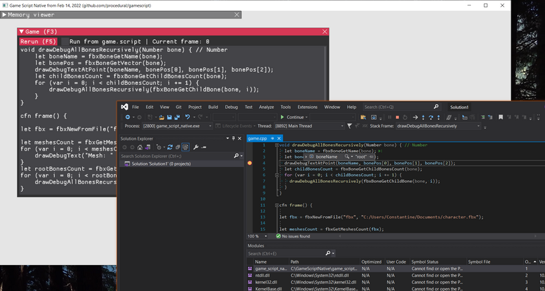Game Script Native by Procedural