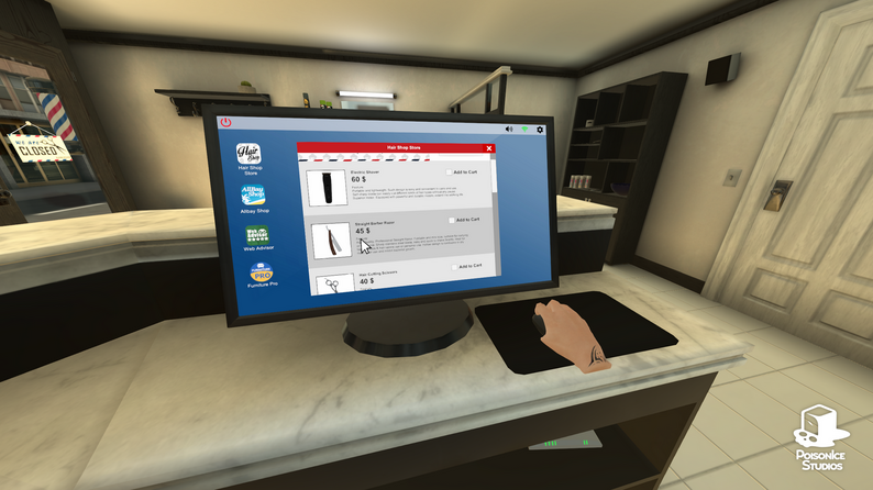 Virtual Barbershop by PoisonIce Studios