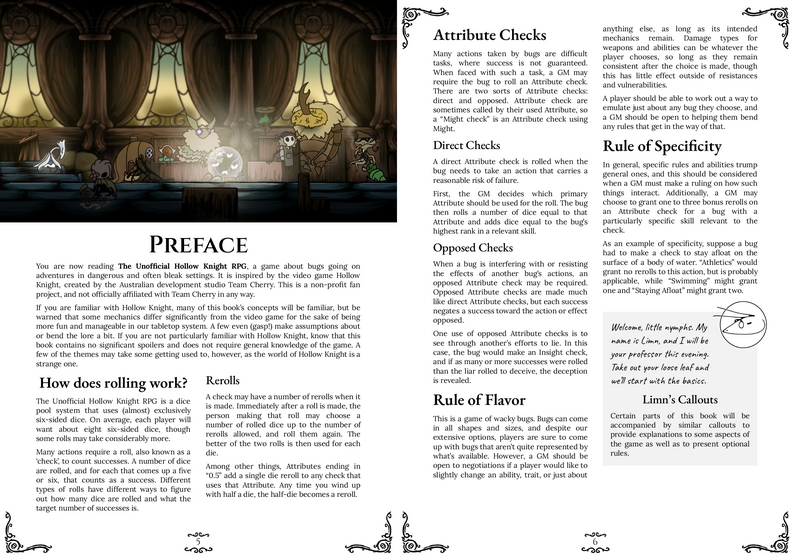 The Unofficial Hollow Knight RPG by HKRPG Team