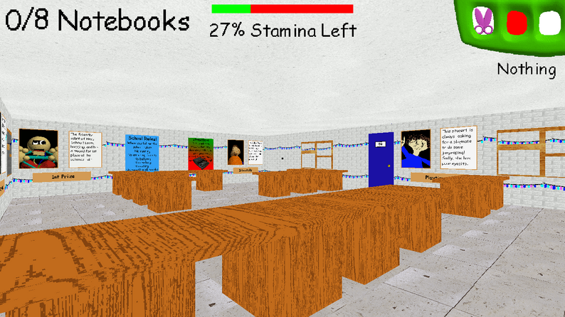 Baldi's Basics In a Classic Texture Mod Rebooted by Captain Baldi