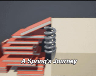 A Spring's Journey by MattWoelk