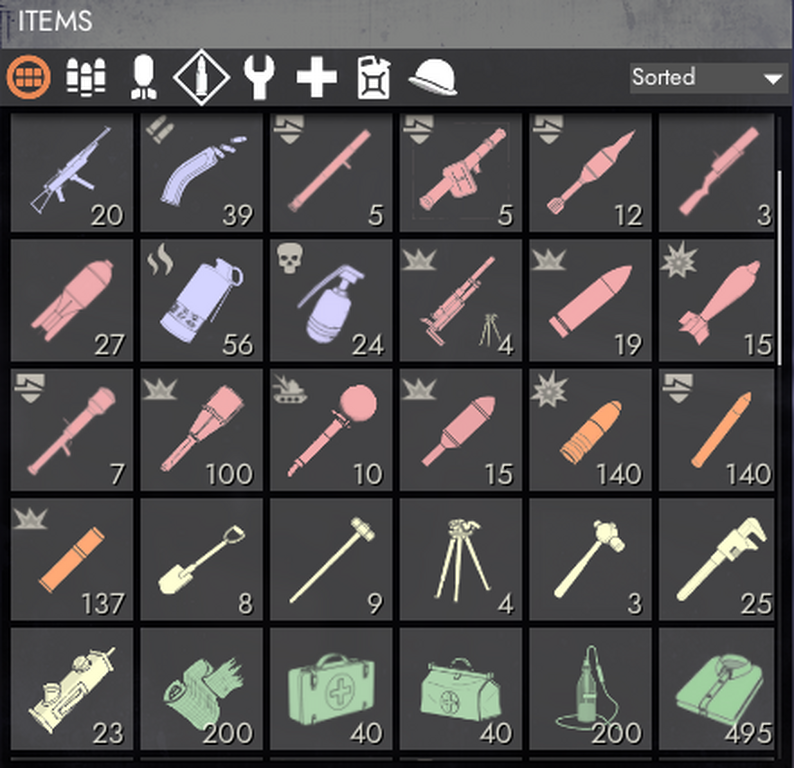 [Foxhole] Vanilla Item icons by TheWindowsUser92