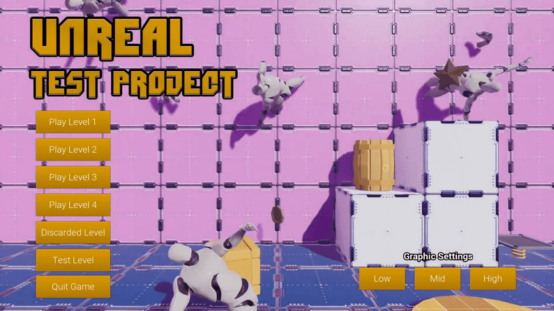 Unreal Engine: Test Project by Miguel Moreno