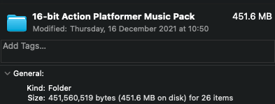 16-bit Action Platformer Music Pack 1.0.2 - 16-Bit Retro Rock: Action ...