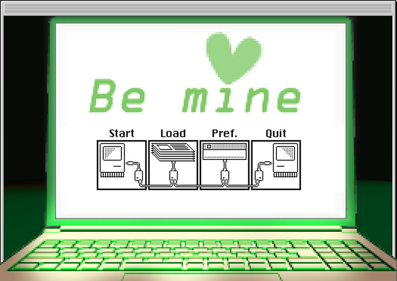 Be mine visual novel by Notaghosty