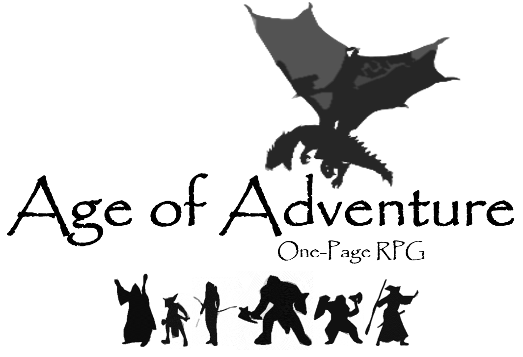 Age of Adventure One-Page RPG (v11.3) by ageofadventurerpg@gmail.com