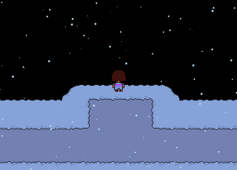 Undertale - Blue Snow by Cimex