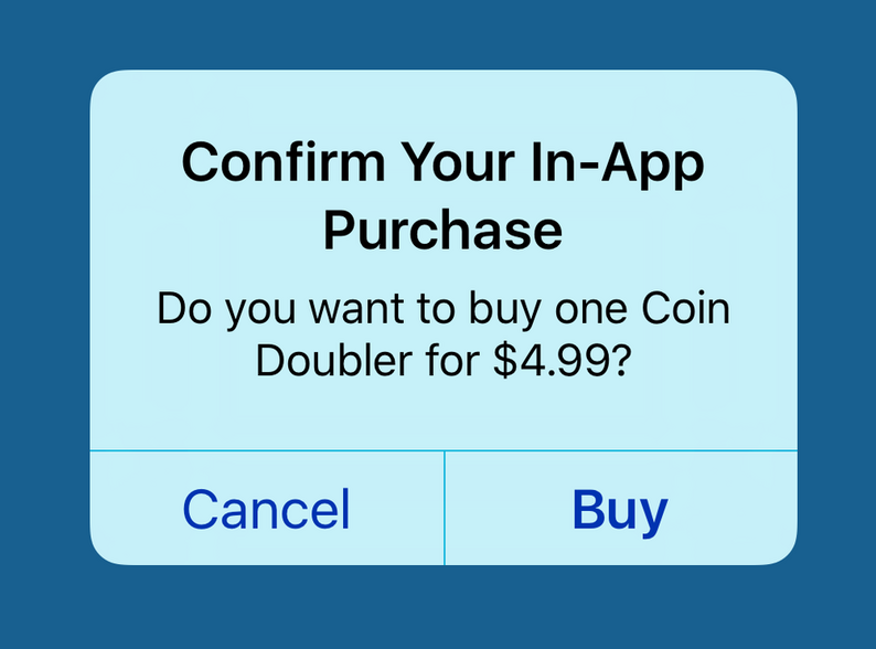 GDevelop In App Purchase Template by Gem Dev