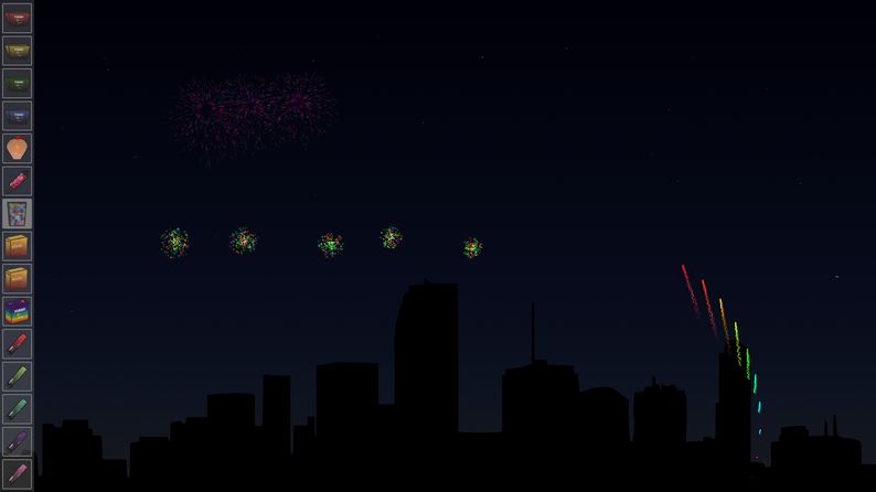 Fireworks New Year by FlameShape