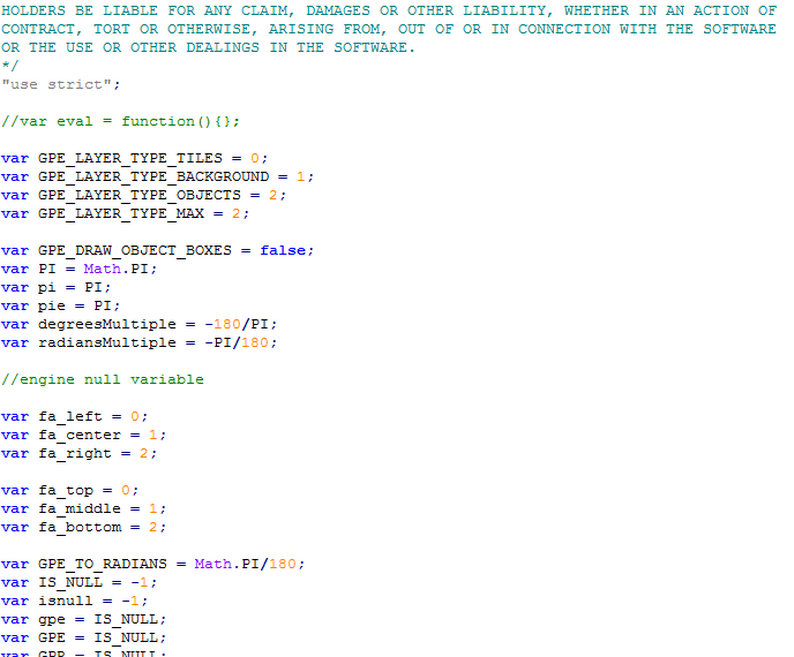 Game Pencil Engine HTML5 Source Code by pawbyte