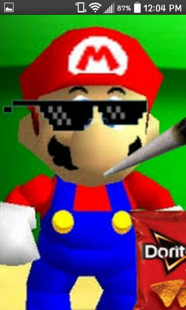 MARIO MLG (Super Mlg Bros) by Polmarioplushes