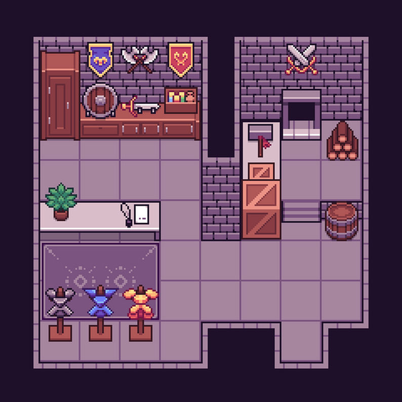 Pretty Little Pixel - Interior by Ecko Ongaku