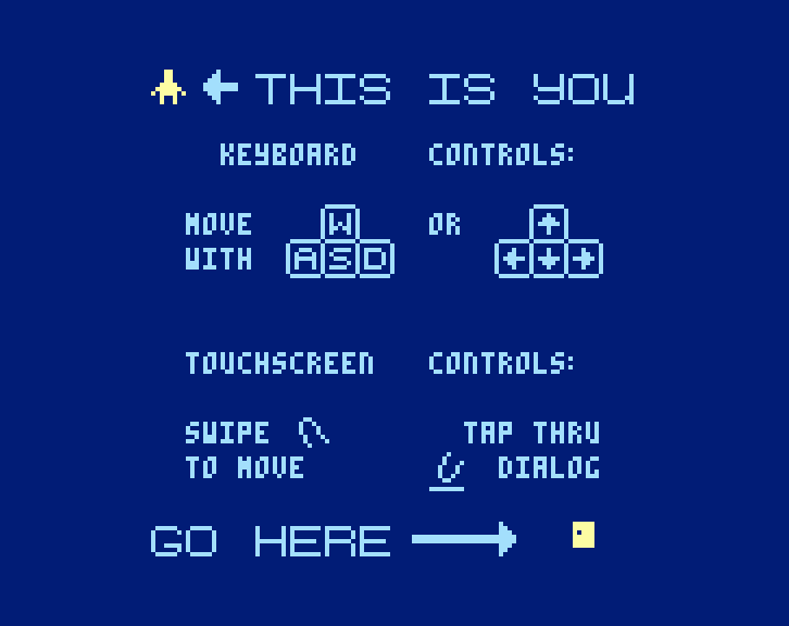 How To Play A Bitsy Game By Miniwoolf