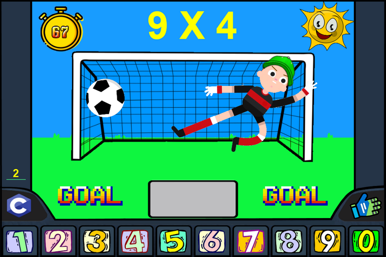 Penalty Shootout - Times Tables by aenever