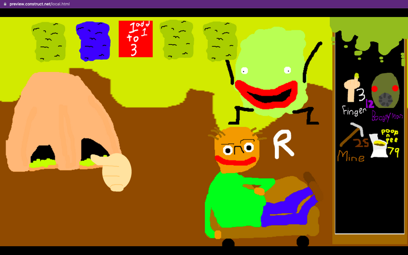 Booger Picker (v.1) by RandomRandom/Randyom Productions