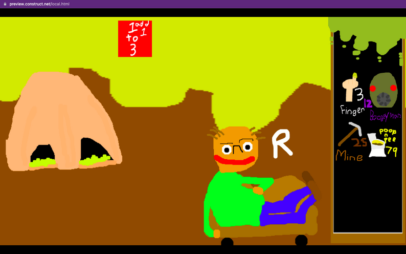 Booger Picker (v.1) by RandomRandom/Randyom Productions