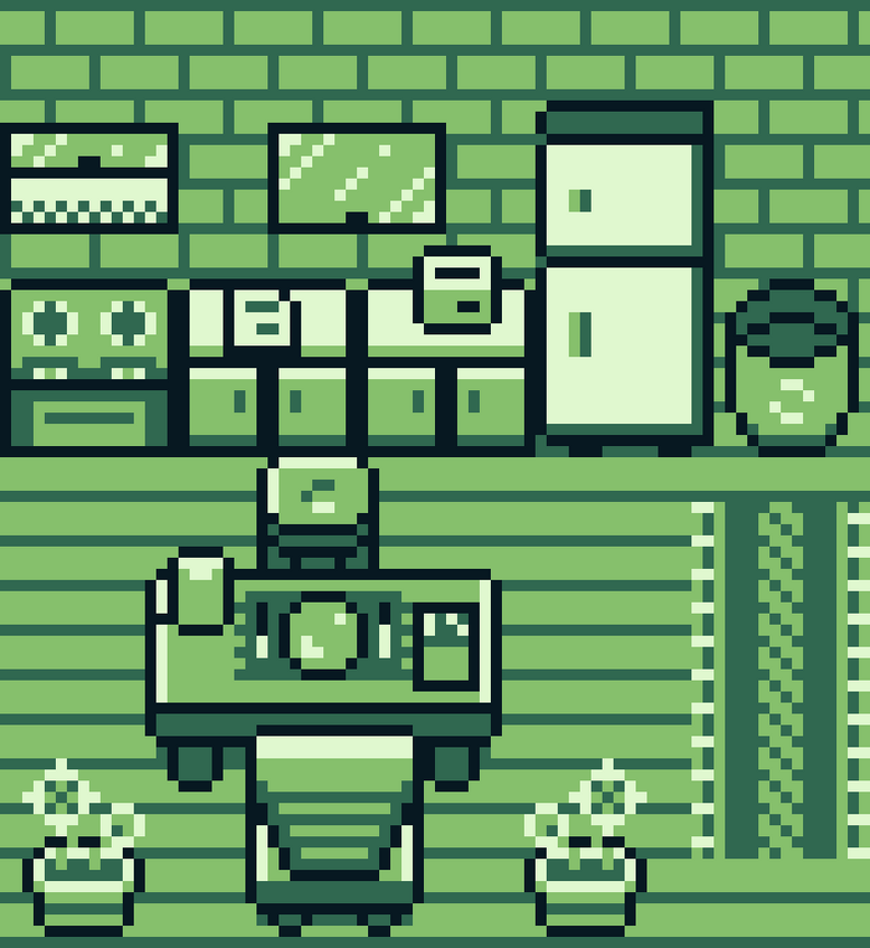 GB Studio Indoors by The Pixel Nook