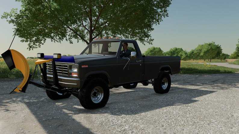 FS22 84 Ford F250 Farm Truck by JMF Modding