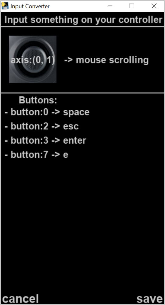 Controller Input Converter by Haeherfeder