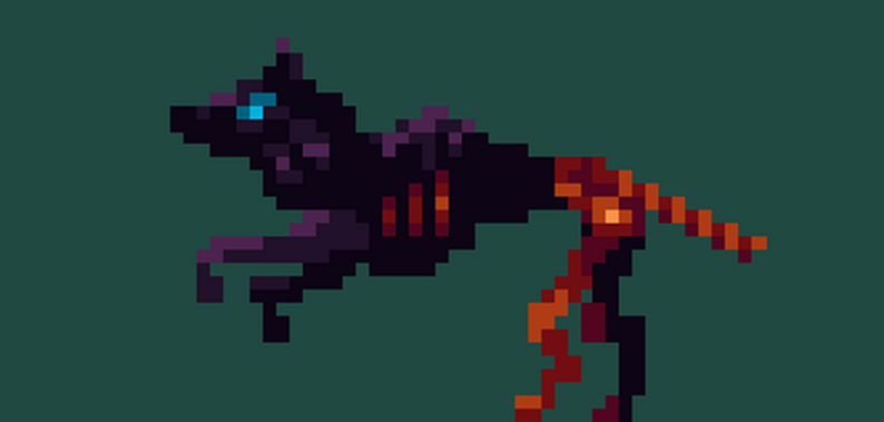 Hell Hound Sprite Animation by ansimuz