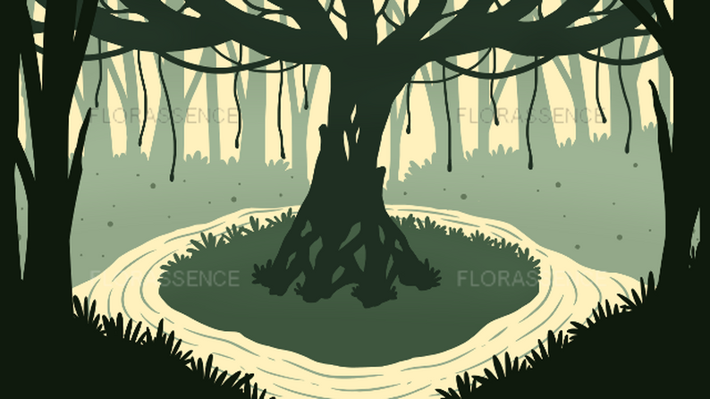 Fantasy Forest-themed Visual Novel/Game Backgrounds Pack by Florassence