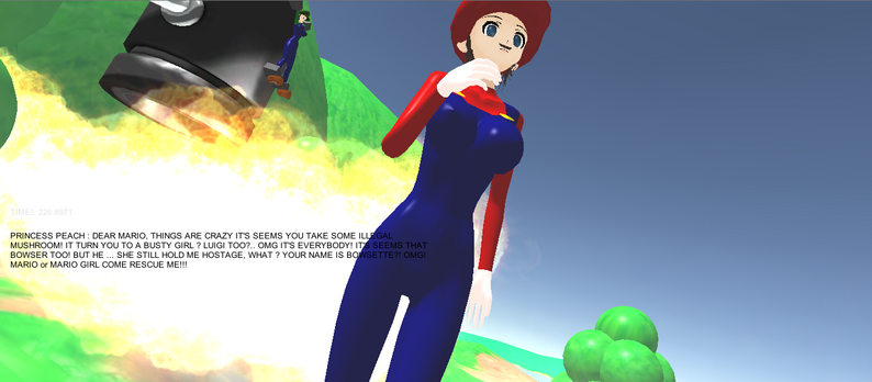 SUPER MARIO WAIFU by spacebear7778