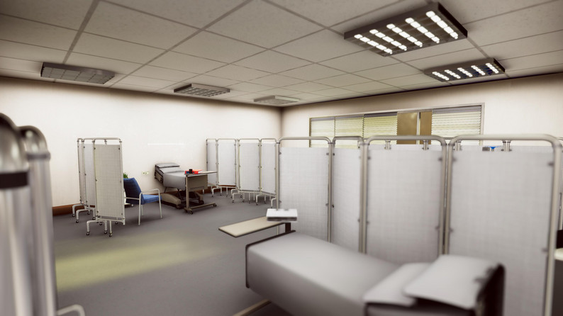 Hospital Rooms by Mixall