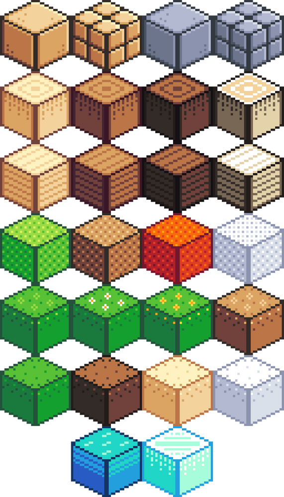 Basic Cubes by DreamGryphon