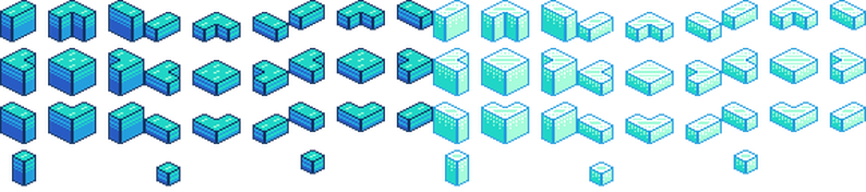 Basic Cubes by DreamGryphon