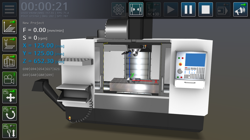 CNC VMC Simulator by SunSpire