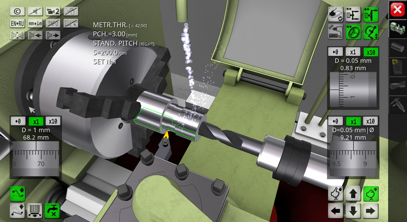 Lathe Machine Simulator by SunSpire