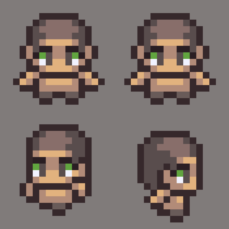 16x16 Character Template by SolaarNoble