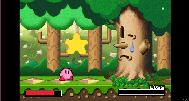 Kirby Whispy Woods Boss Battle by Lukaniko