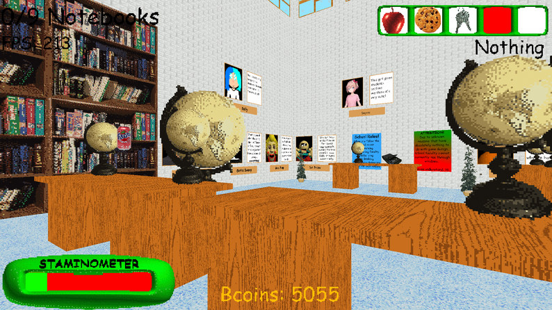 Baldi's basics full remastered by Daniilsuperx