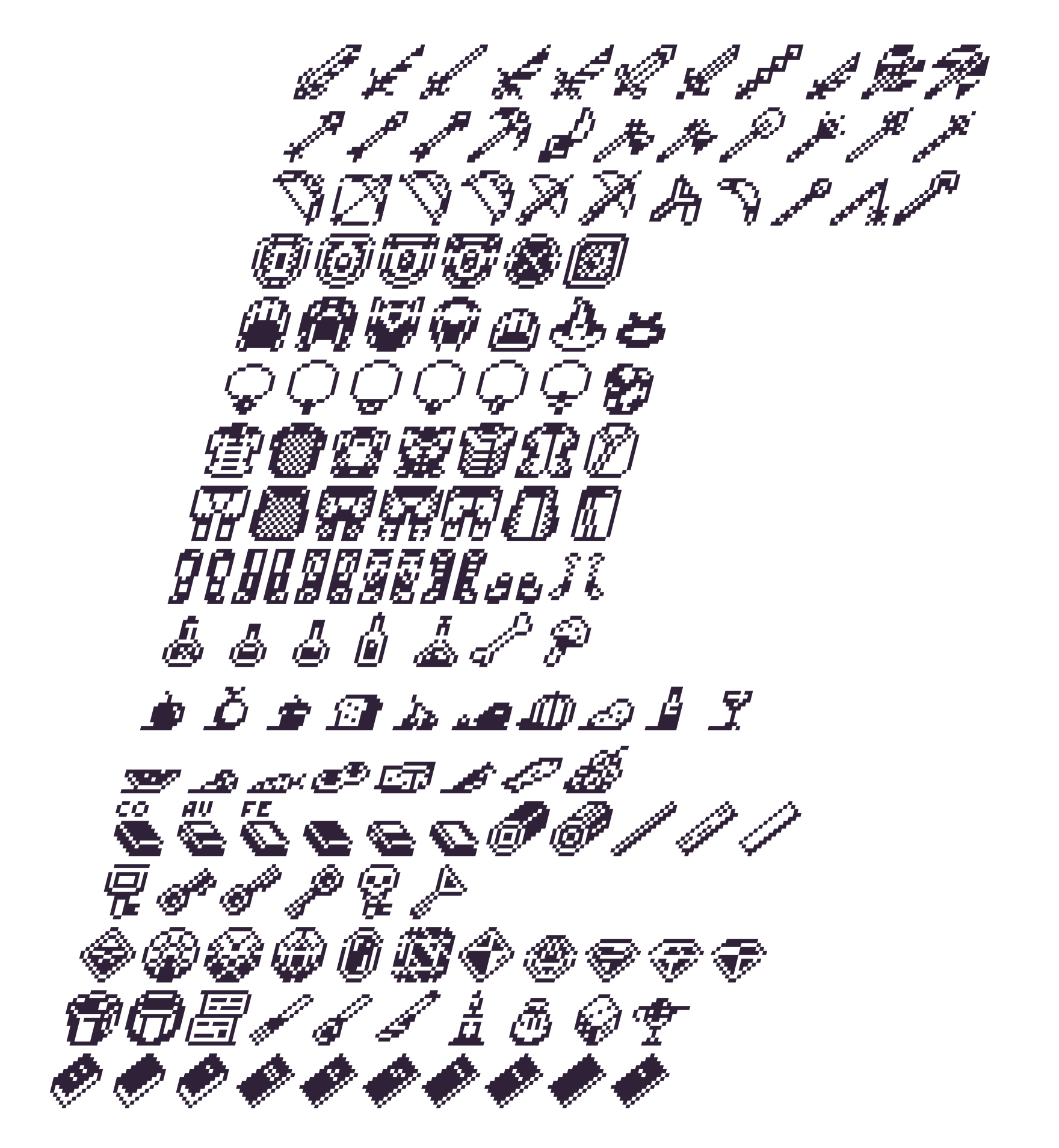 Remake - 100+ 1-bit 16x16 Inventory Icons for an Medieval RPG by JJ99